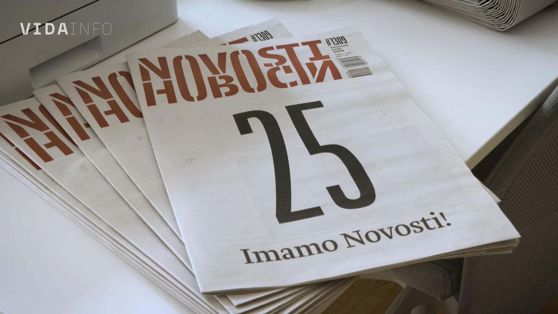 VIDA info - Ovo je priča o 25 godina Novosti koje mnogi žele ugasiti ...